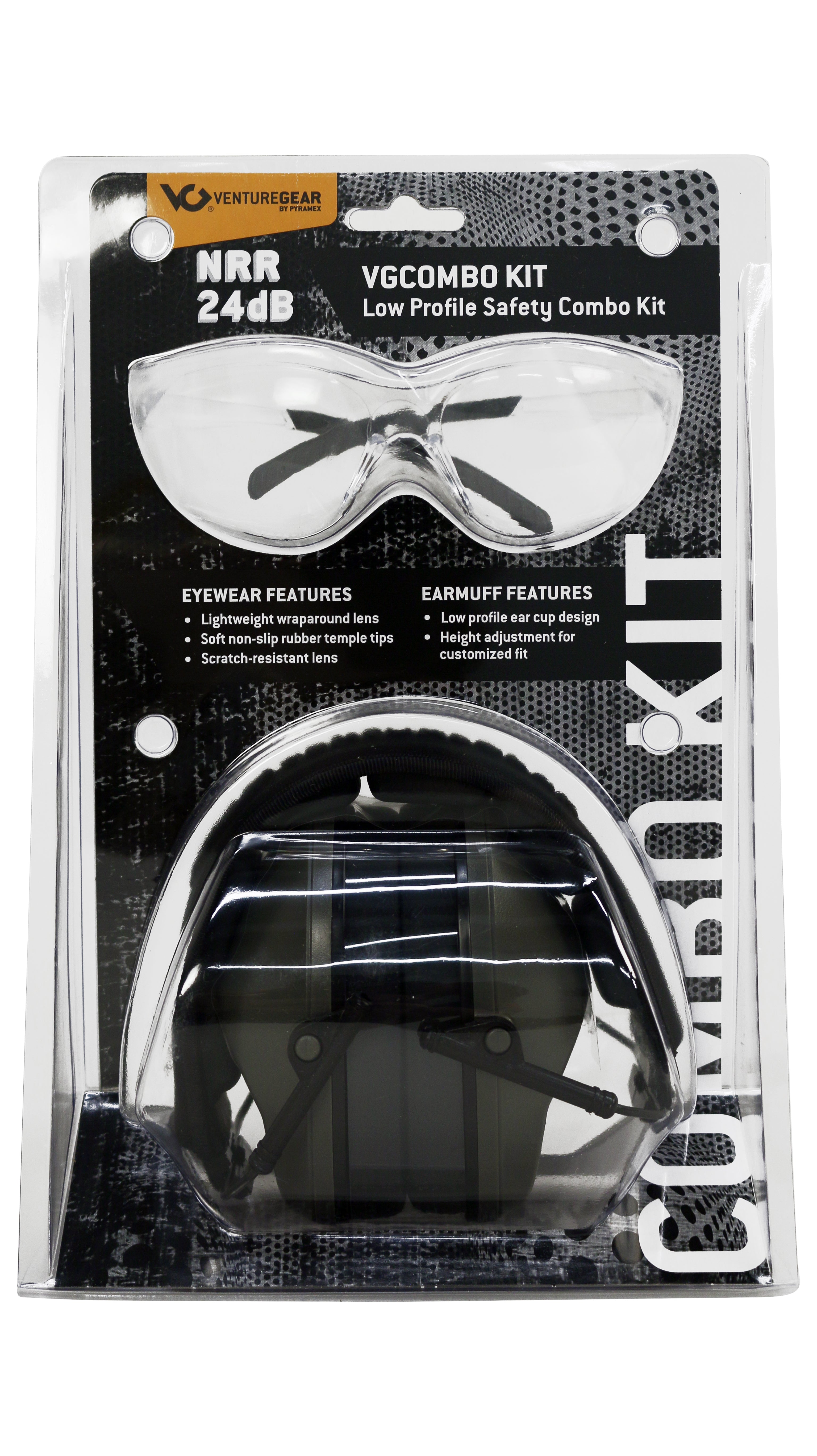 New-For-2023 Venture Gear® VG Combo Kit by Pyramex® Protects Shooters'